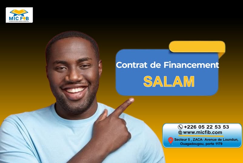 Contrat de financement « Salam » | MICFB